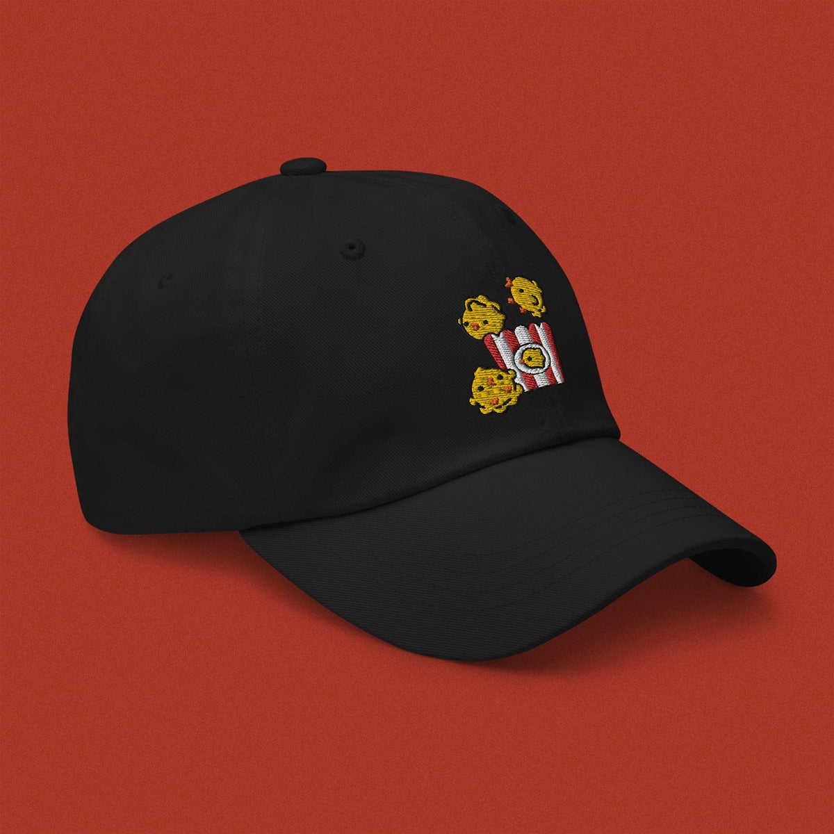 Popcorn Chicken Embroidered Cap | Shop Ni De Mama Clothing