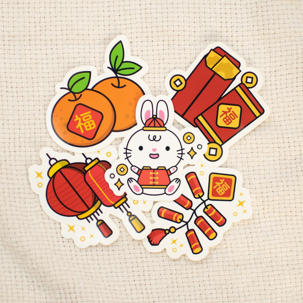 Firecracker - Chinese New Year Vinyl Sticker | Shop Now – Ni De Mama
