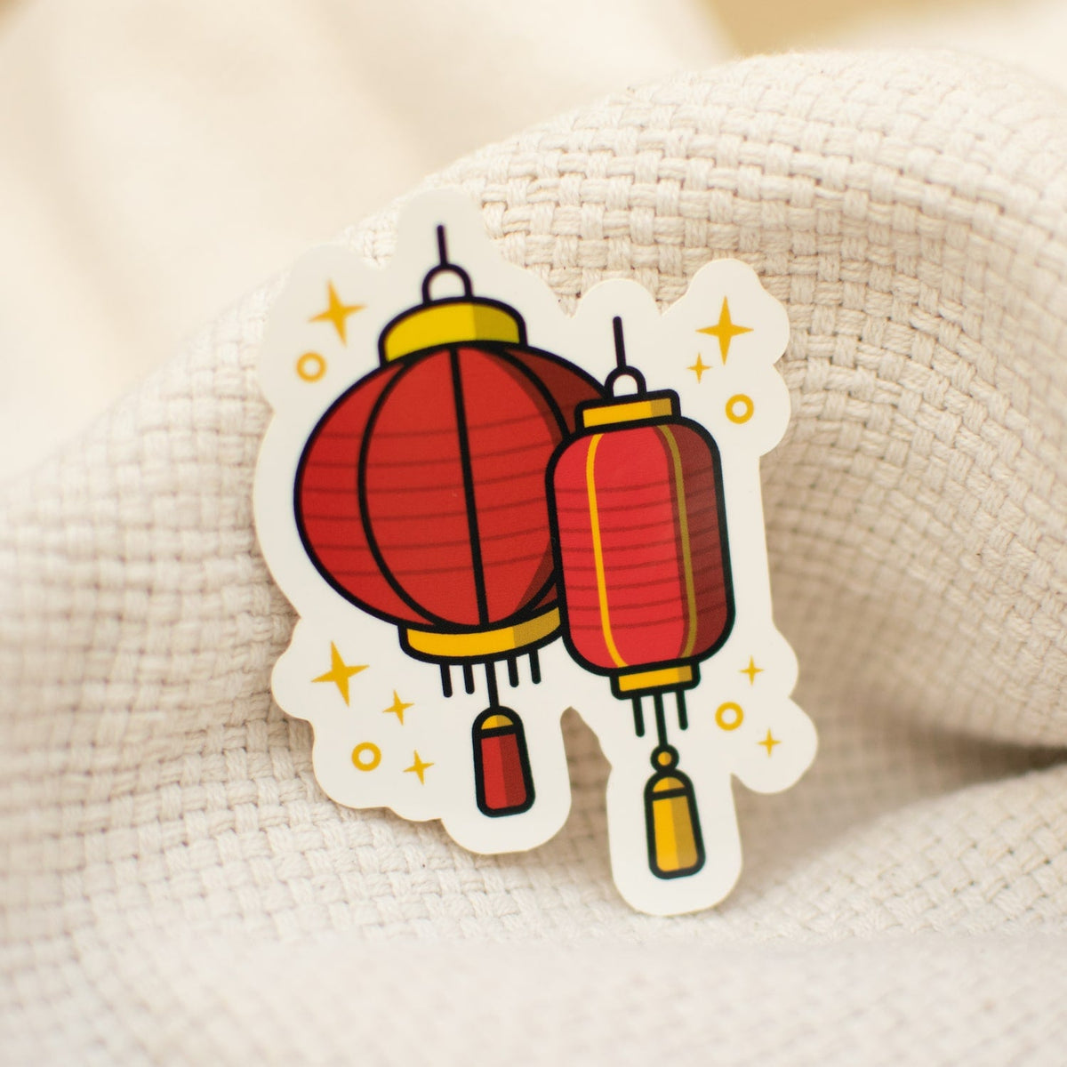 Paper Lantern - Chinese New Year Vinyl Sticker | Shop Now – Ni De Mama